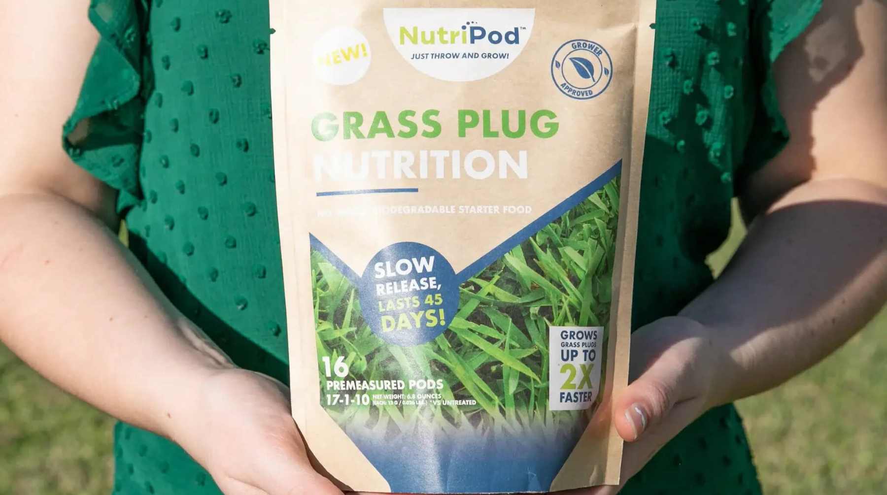 5 Starter Fertilizer FAQs | NutriPod® Grass Plug Fertilizer